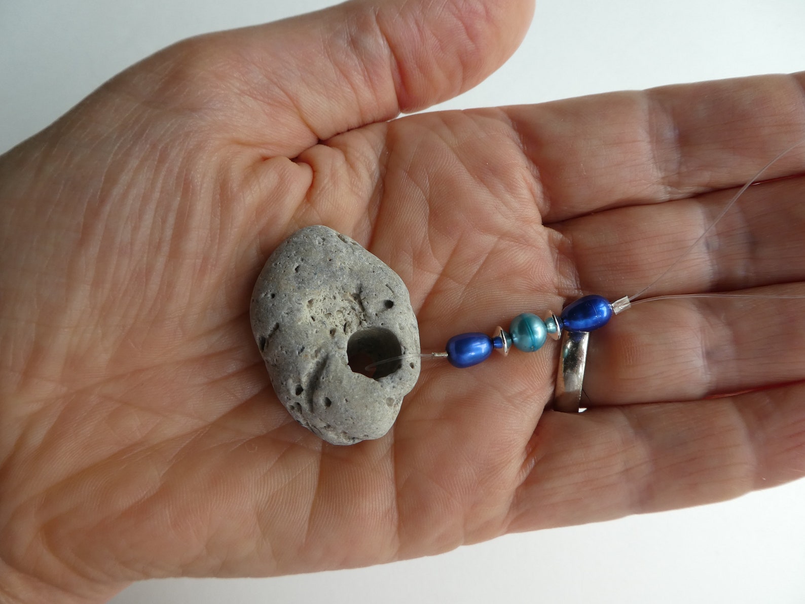 Hag Stone, Holey Stone, Stone With Holes, Rock With Holes, Fairy Stone ...