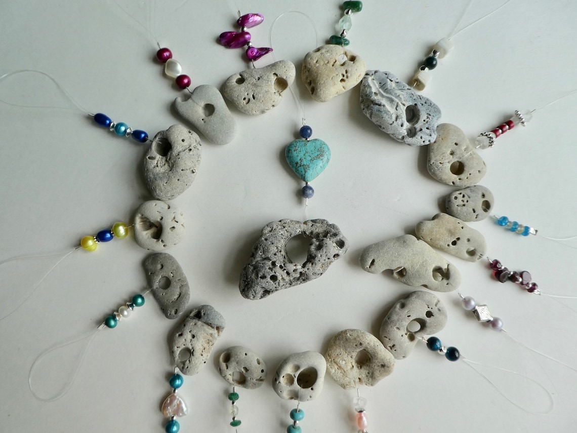 Hag Stone, Holey Stone, Stone With Holes, Rock With Holes, Fairy Stone ...