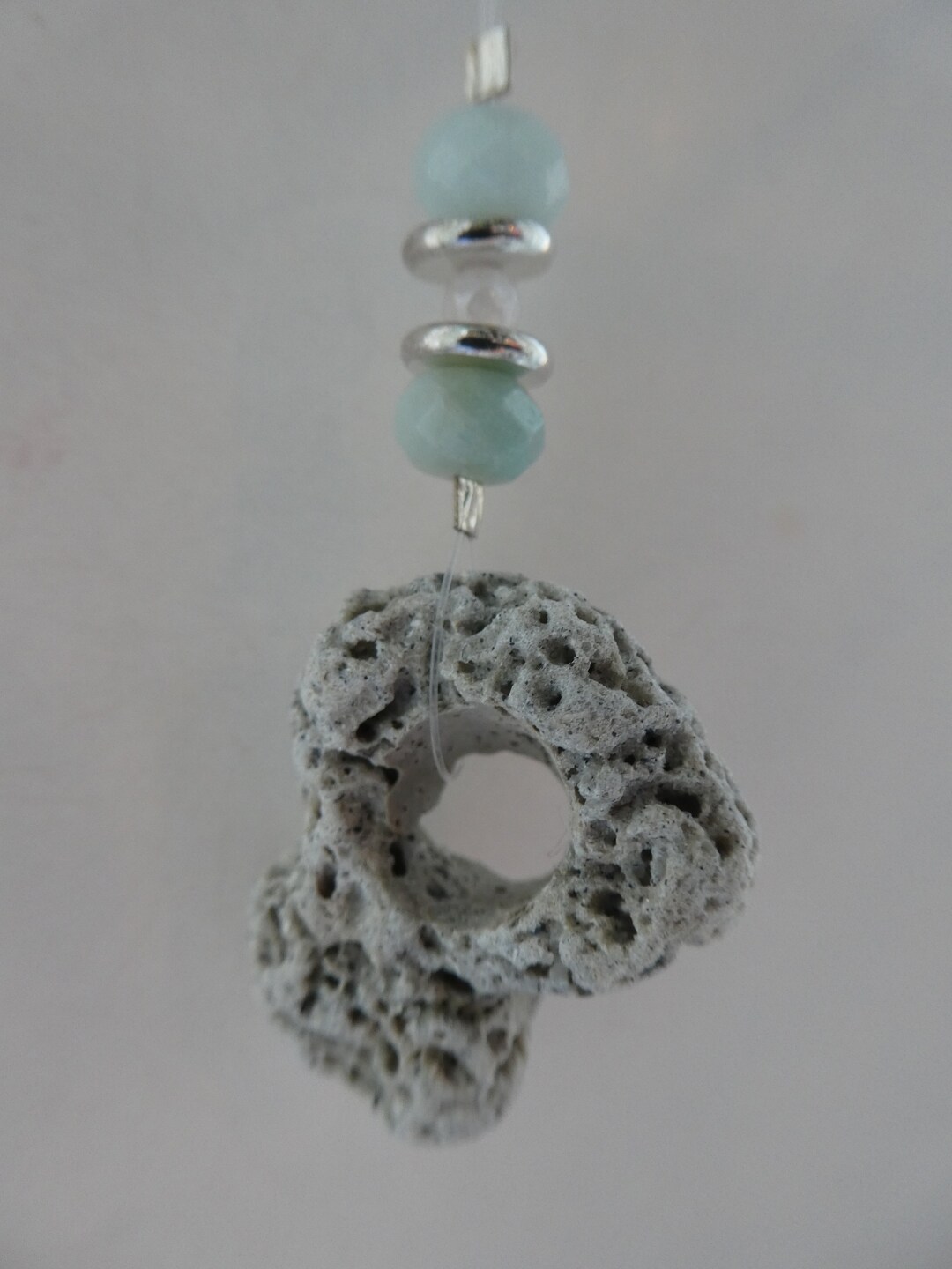 Office Decor, Cubicle Stone Protection, Hag Stone, Fairy Stone, Odin ...