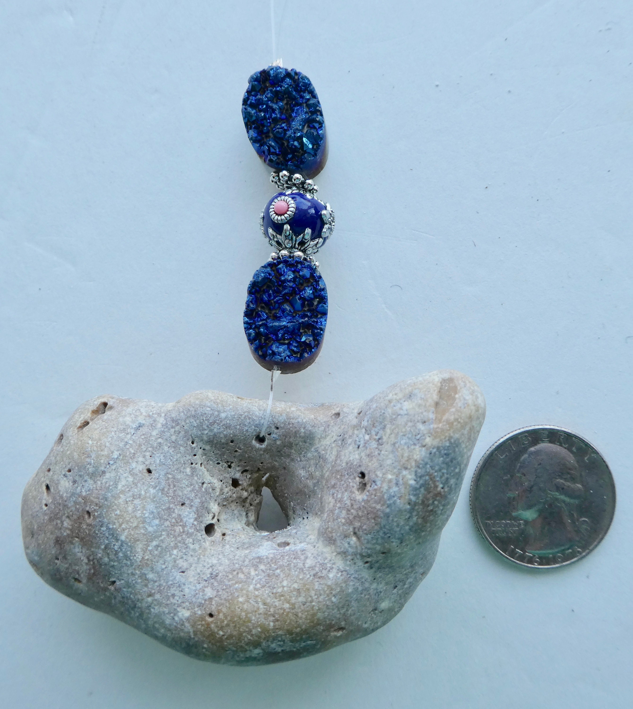 Cubicle, Co Worker Gift, Hag Stone, Cubicle Hag Stone, Office Hag Stone ...