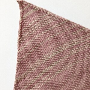 Colourful Knit Hair Kerchief | Triangle Bandana | Headscarf | Knit ...