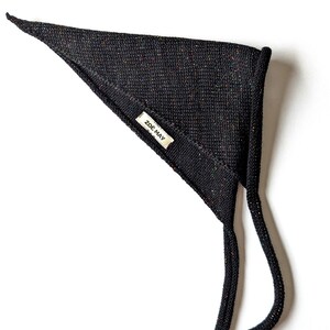 Colourful Knit Hair Kerchief | Triangle Bandana | Headscarf | Knit ...