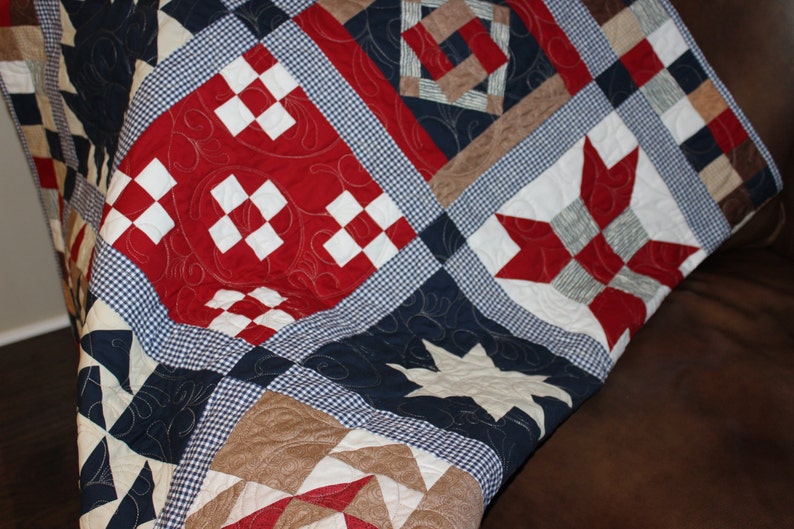 Country Quilt Pattern Country Sampler 15 Blocks single | Etsy