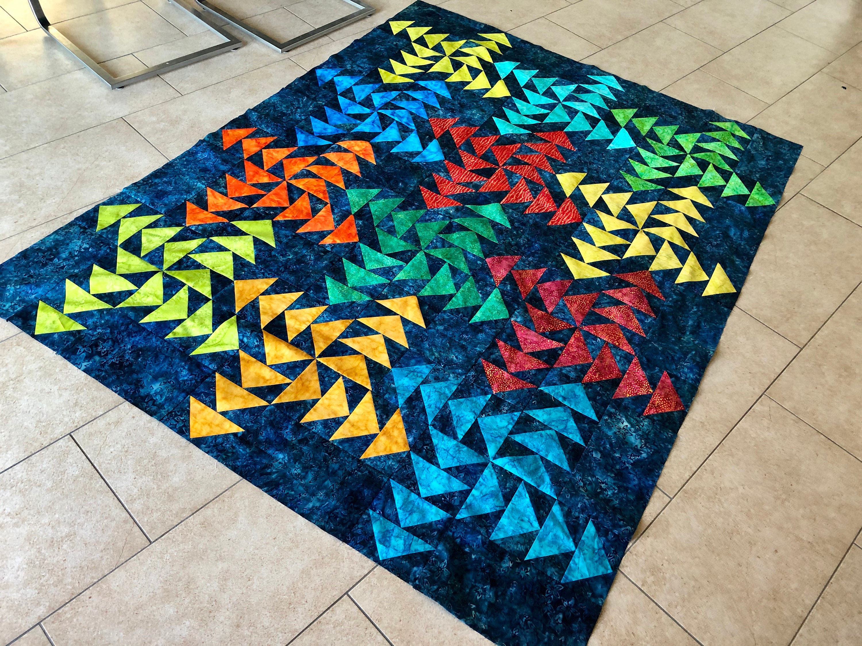 Quilt Pattern Goose Chase in the Dark Full Twin and Throw - Etsy