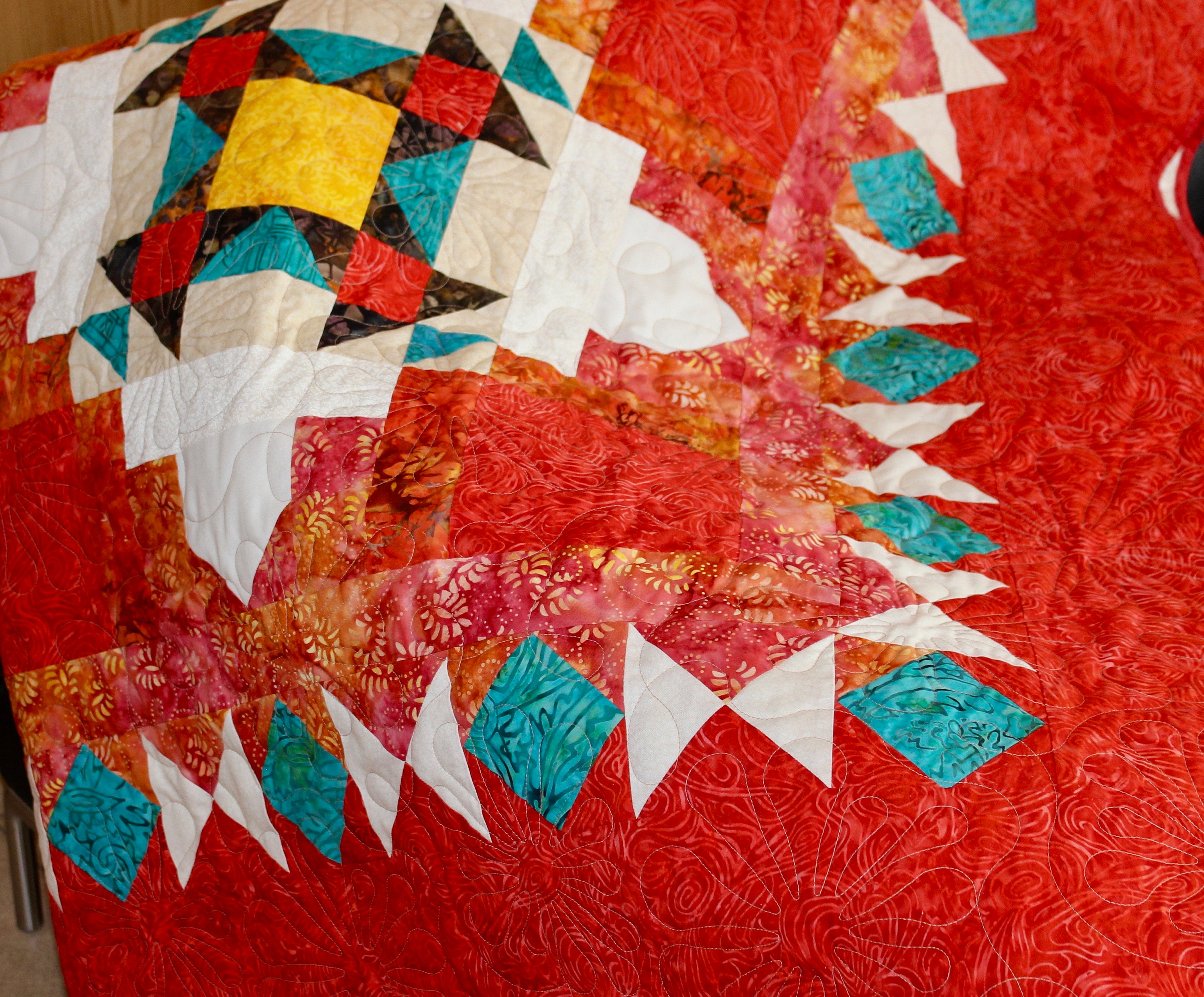 Indian Jewel Box - Quilt Pattern - Native - Full and Queen Sizes - PDF ...