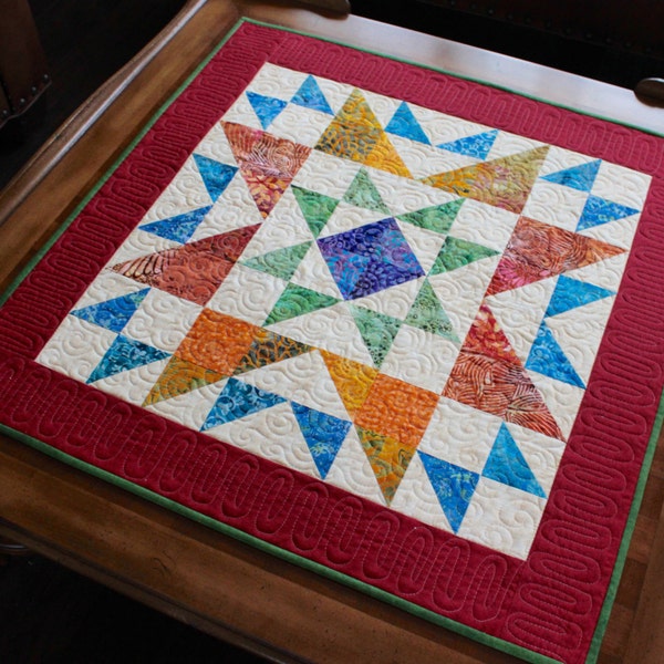 Square Table Topper - Etsy