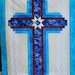 Log Cabin Cross - Guiding Star - Wall Hanging: 31 In. X 43 In.- PDF ...