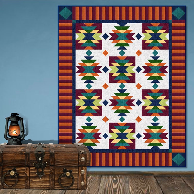 Southwest Quilt Pattern - Etsy