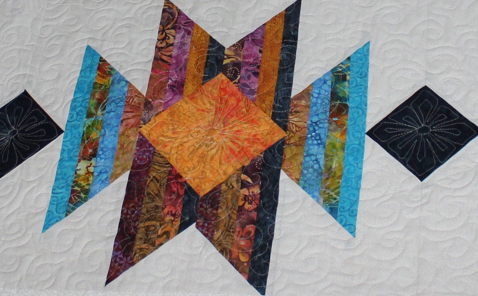 Quilt Pattern - Scrap Happy Squash Blossom - Size 60" X 94" - PDF - Etsy