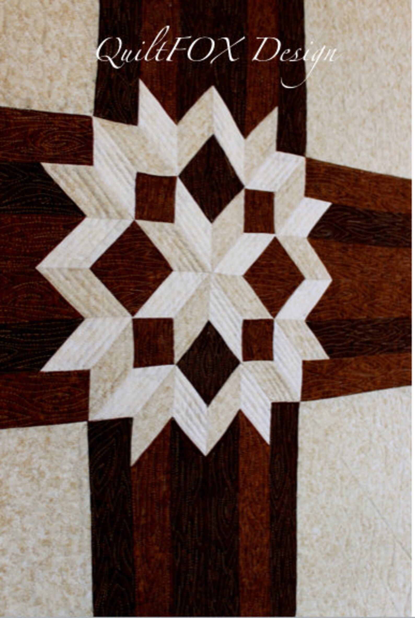 Cross Quilt Pattern Carpenters Star Christian Cross - Etsy