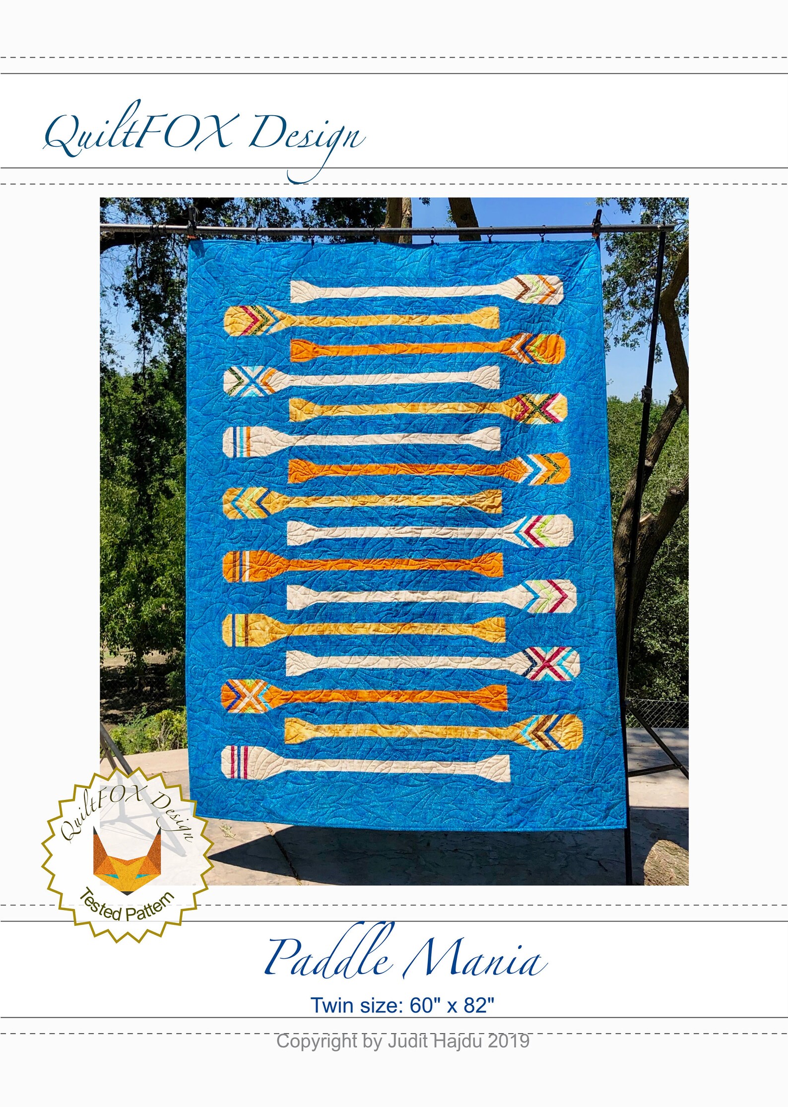 Paddle Mania, Twin Size: 62" X 80" - Etsy