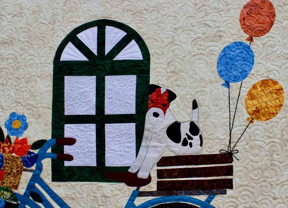 Come Ride With Me! - Quilt Pattern - Size: 42" X 50" - PDF Download - Etsy