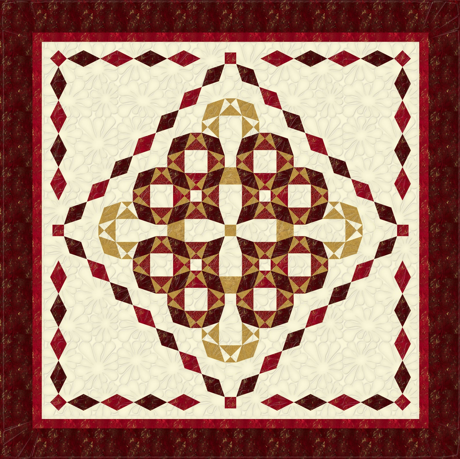 Heartwaves Wedding Quilt Pattern – Storm at Sea Blocks (PDF Pattern) - Etsy