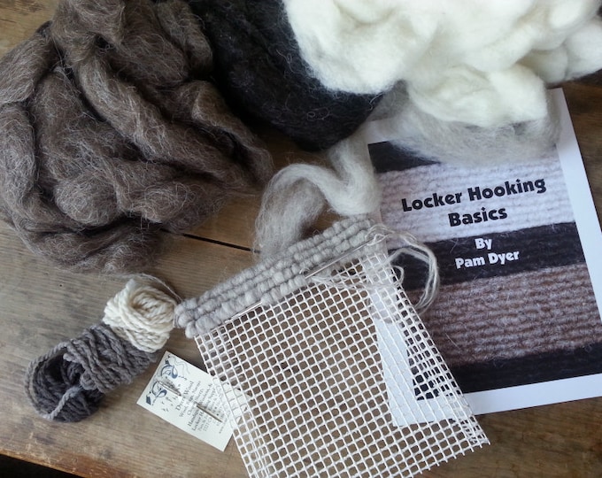 Small Treasures Basket Locker Hooking Kit - Floral Treasures - Etsy Canada