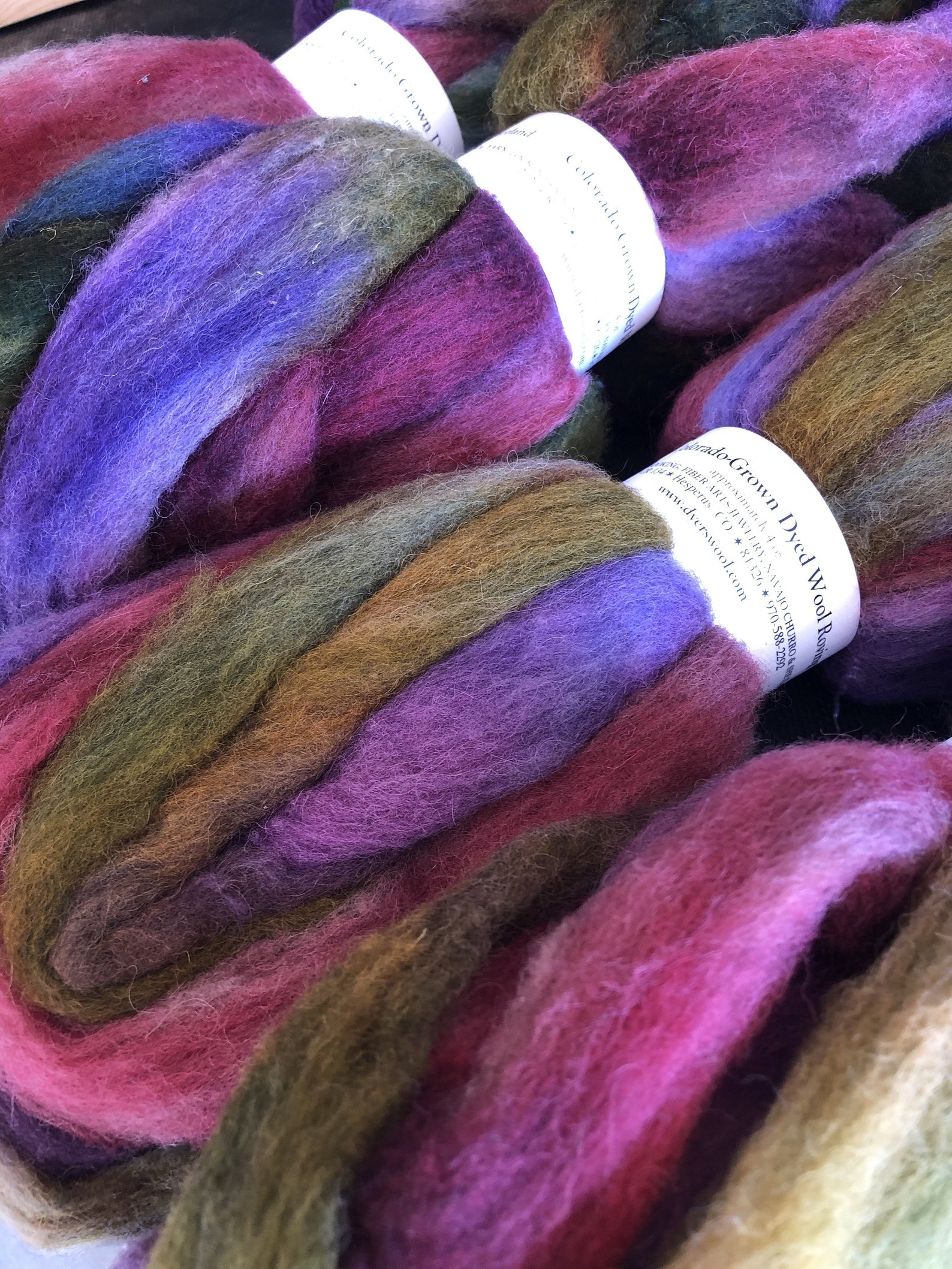 Hand-dyed Shetland Wool Roving Homegrown 4 Oz. - Etsy