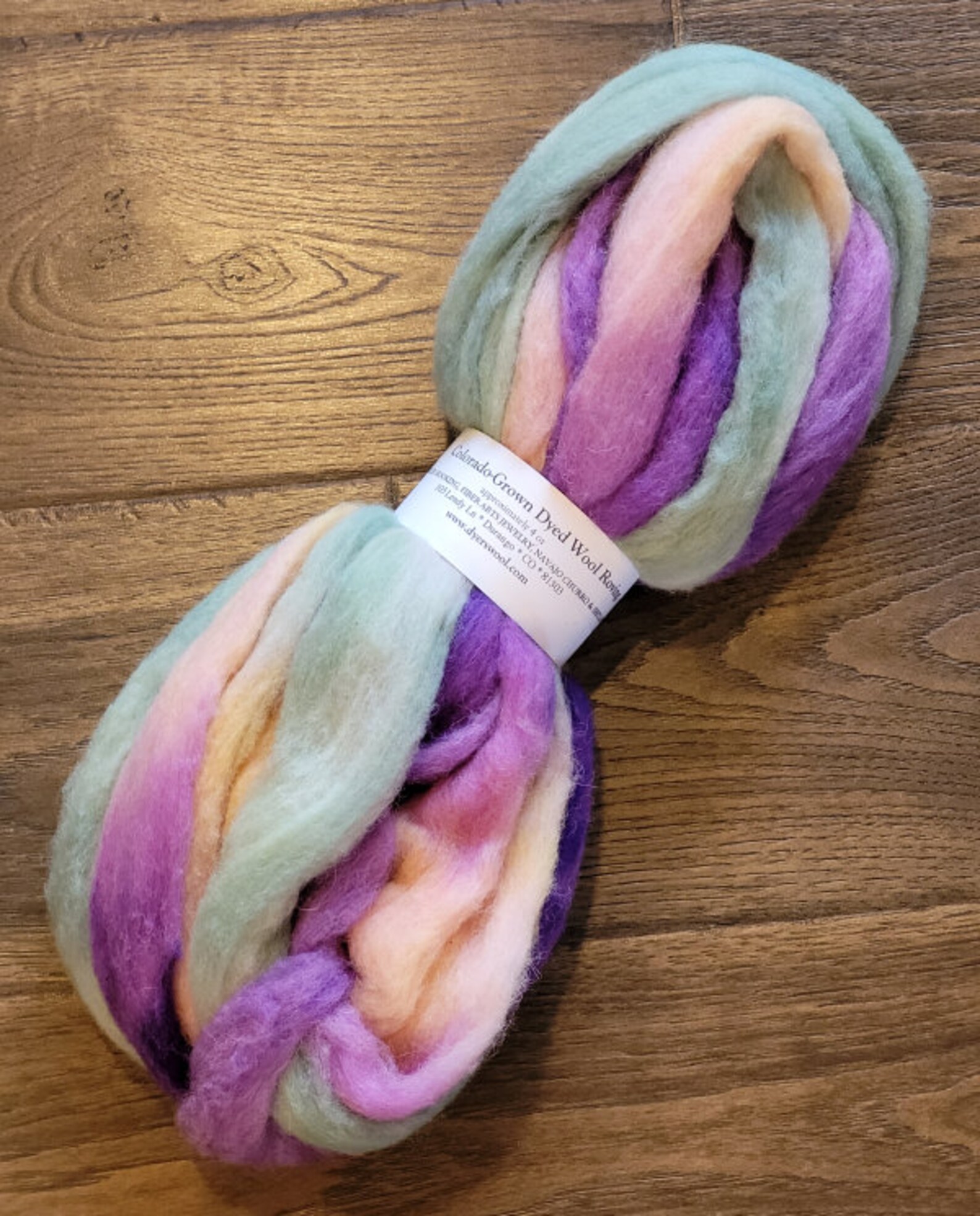 Hand-dyed Shetland Wool Roving Homegrown 4 Oz. - Etsy