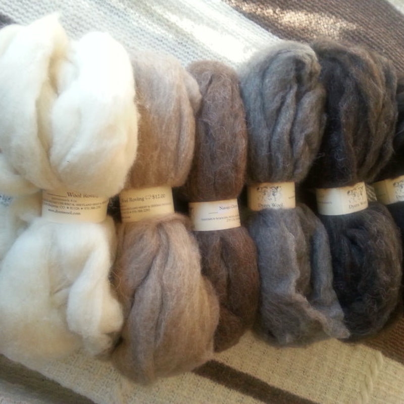 Wool Roving - Etsy