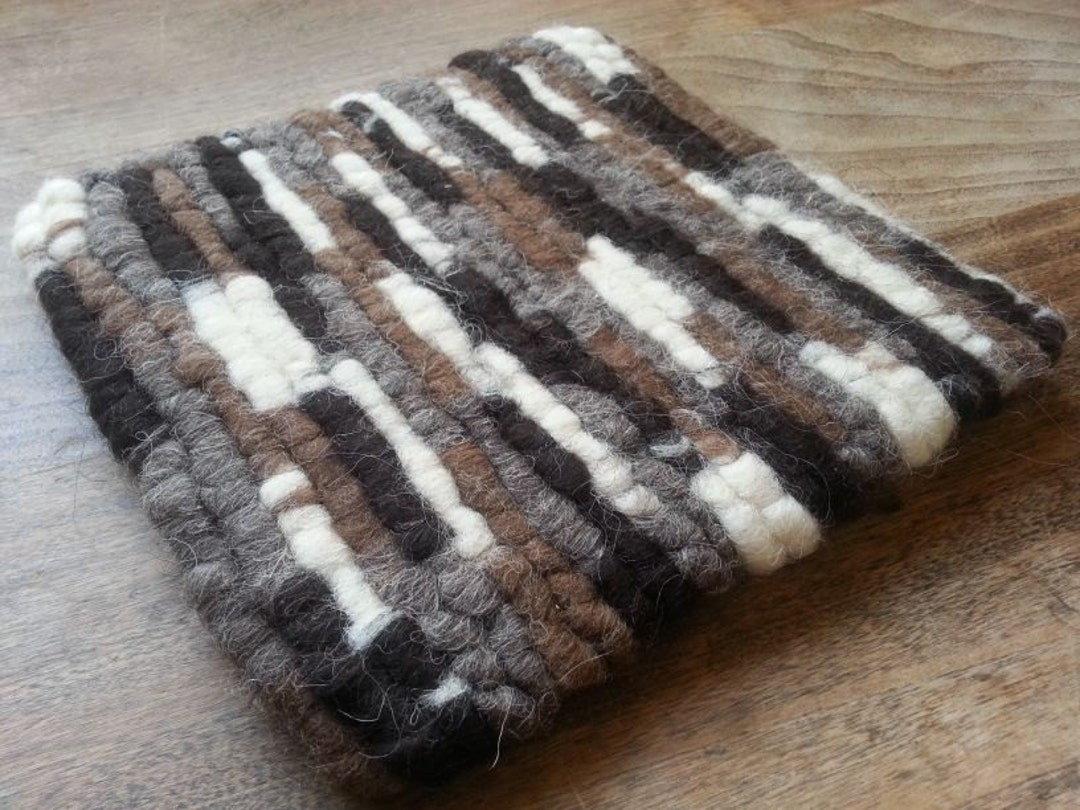 Tweed Wool Trivet - Etsy