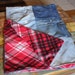 Denim Blanket-blue Jean Quilt Made to Order Country Blankets Denim ...