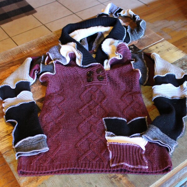 Upcycled Sweater - Etsy