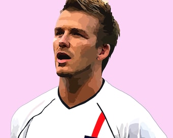 David Beckham SVG PNG - Etsy