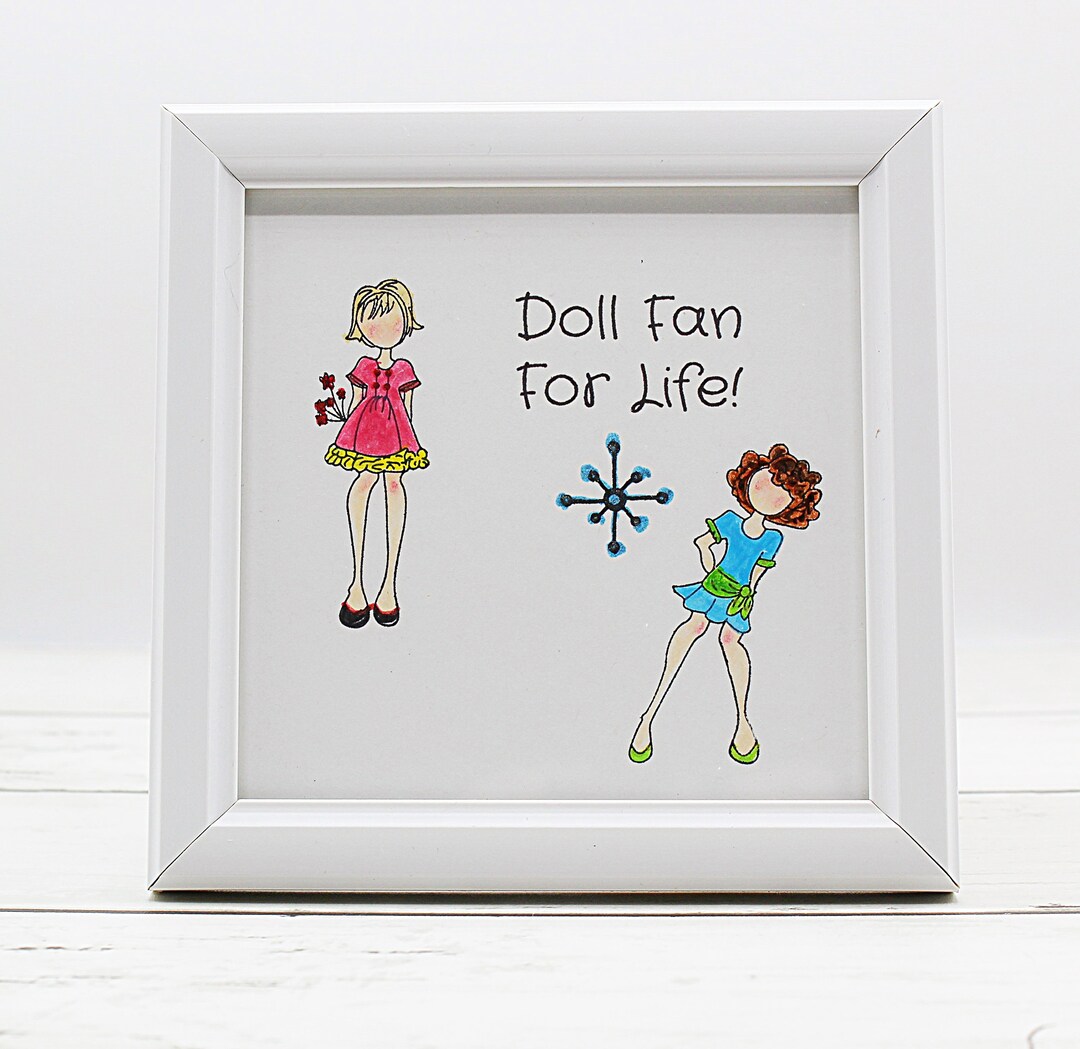 Doll Fan for Life Doll Collector Sign - Etsy