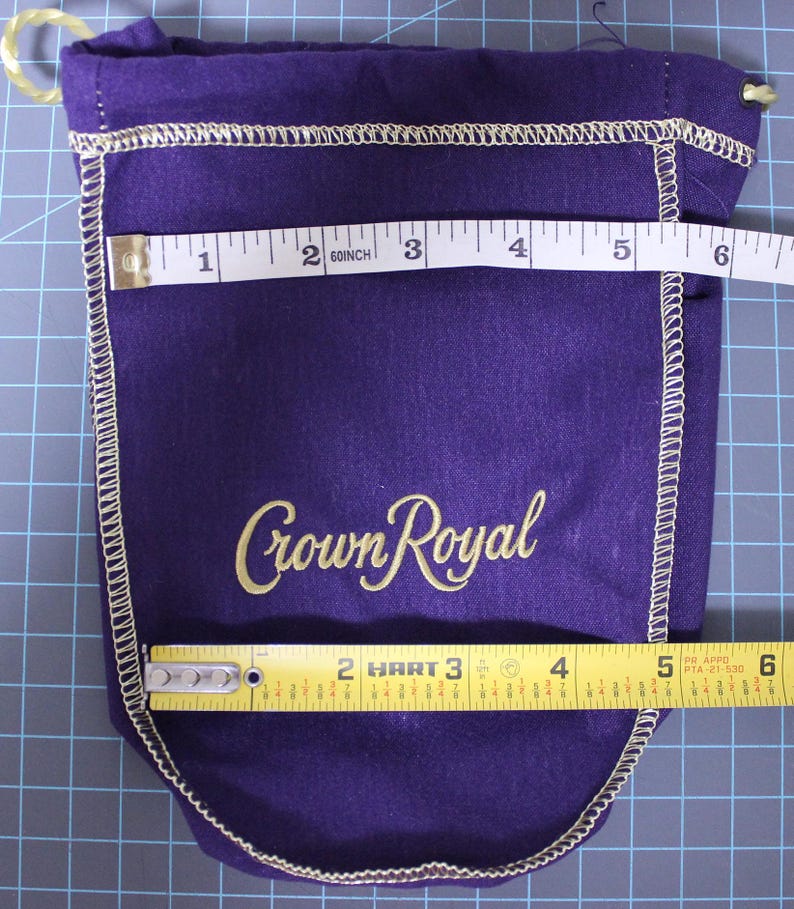 Crown Royal Drawstring Bags (pack of 10) - Etsy
