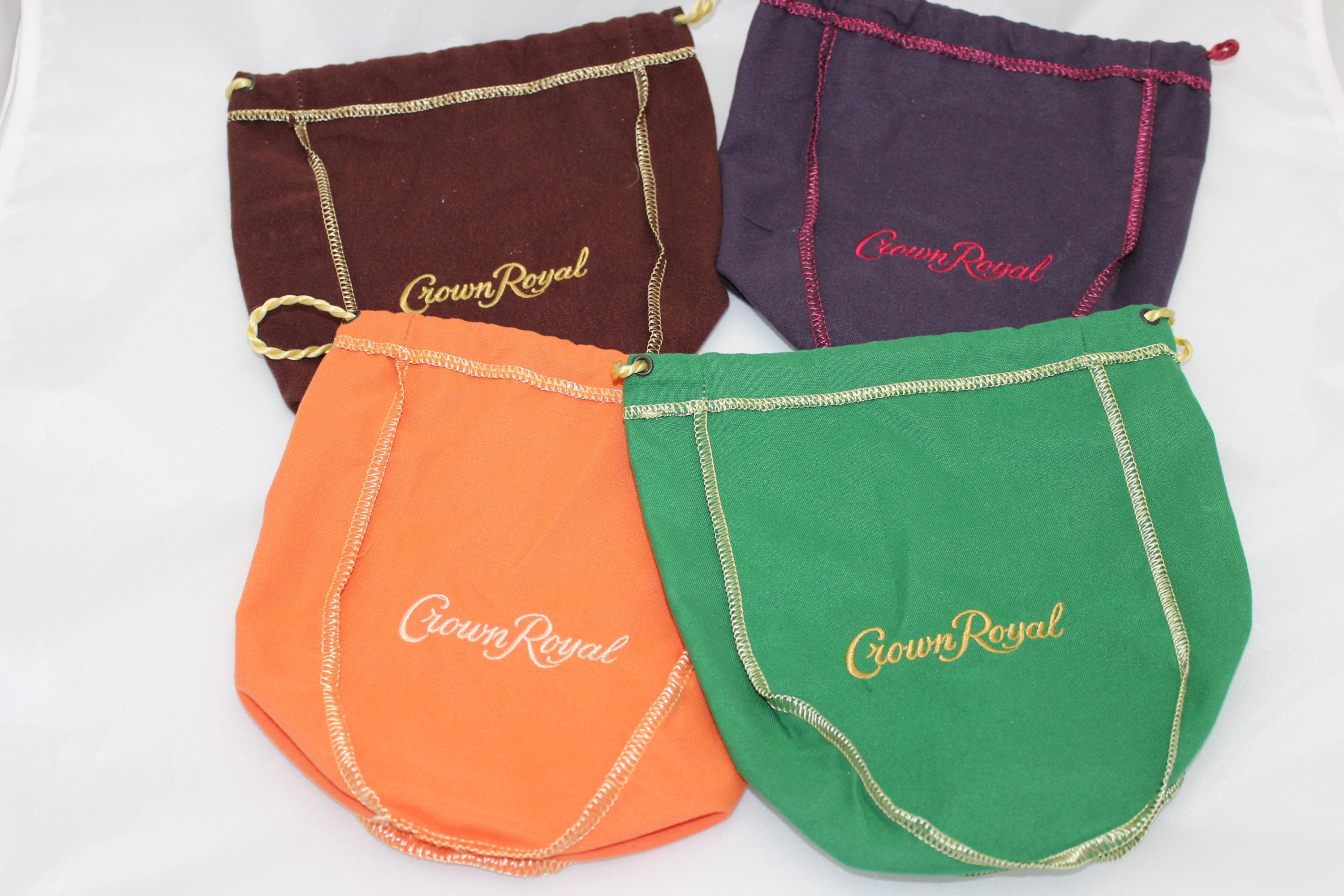 Crown Royal Drawstring Bags (pack of 10) - Etsy