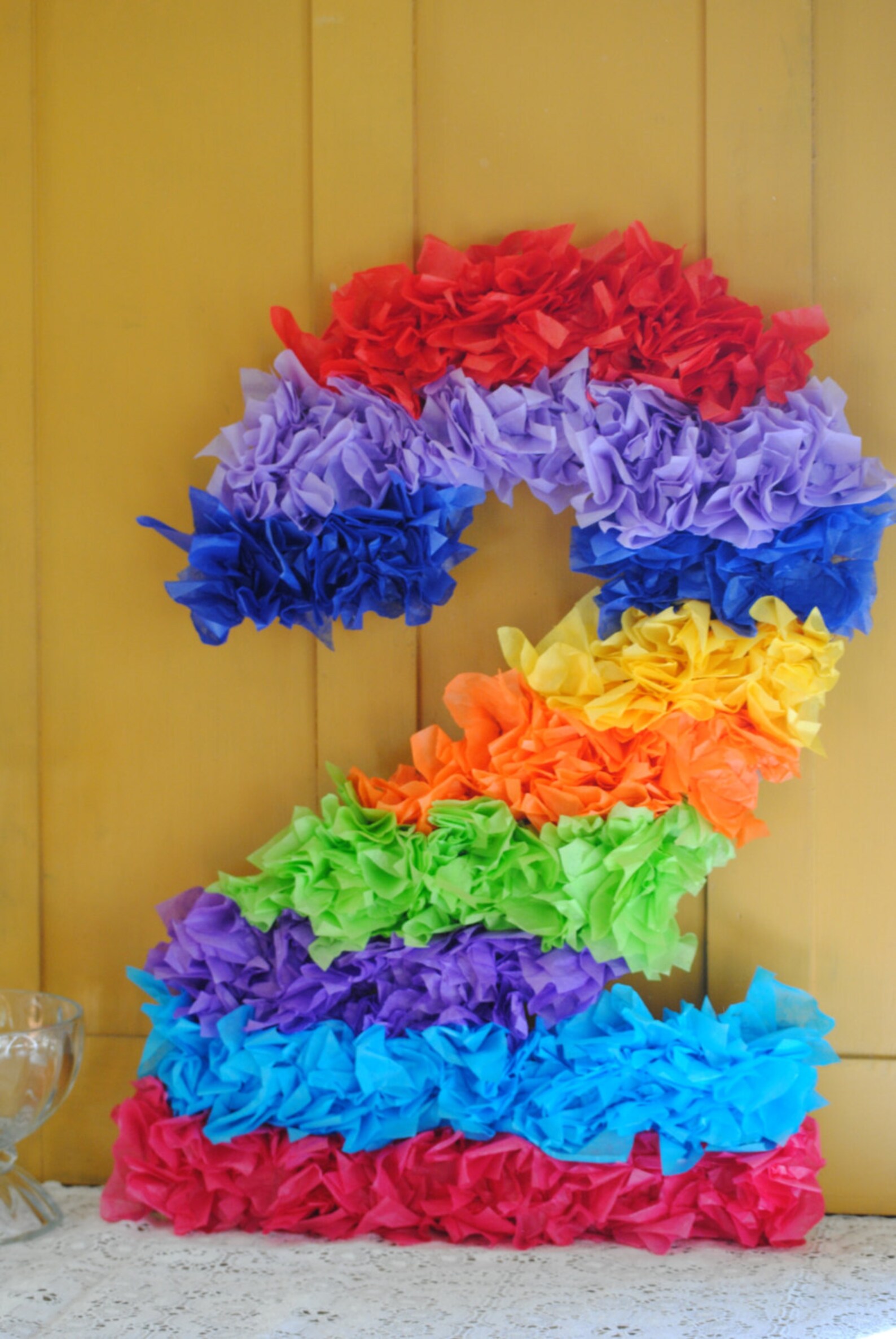 PINATA-INSPIRED CARNIVAL Birthday Number | Custom Order | Wall Decor ...