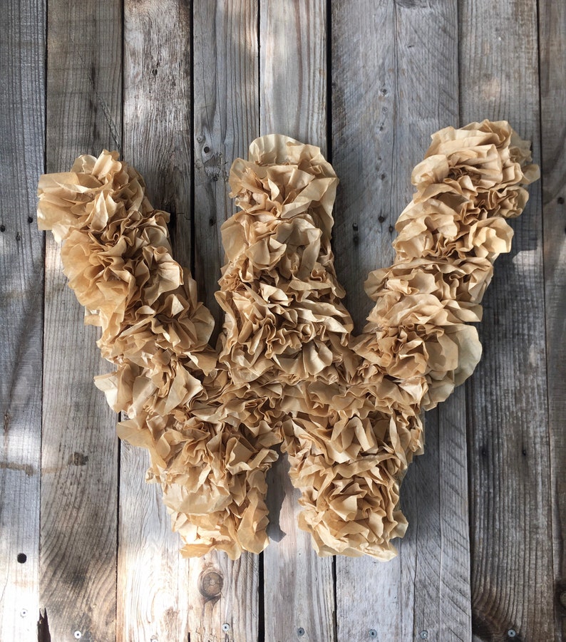 COFFEE Filter Letter Initial Monogram Number Birthday Engagement ...