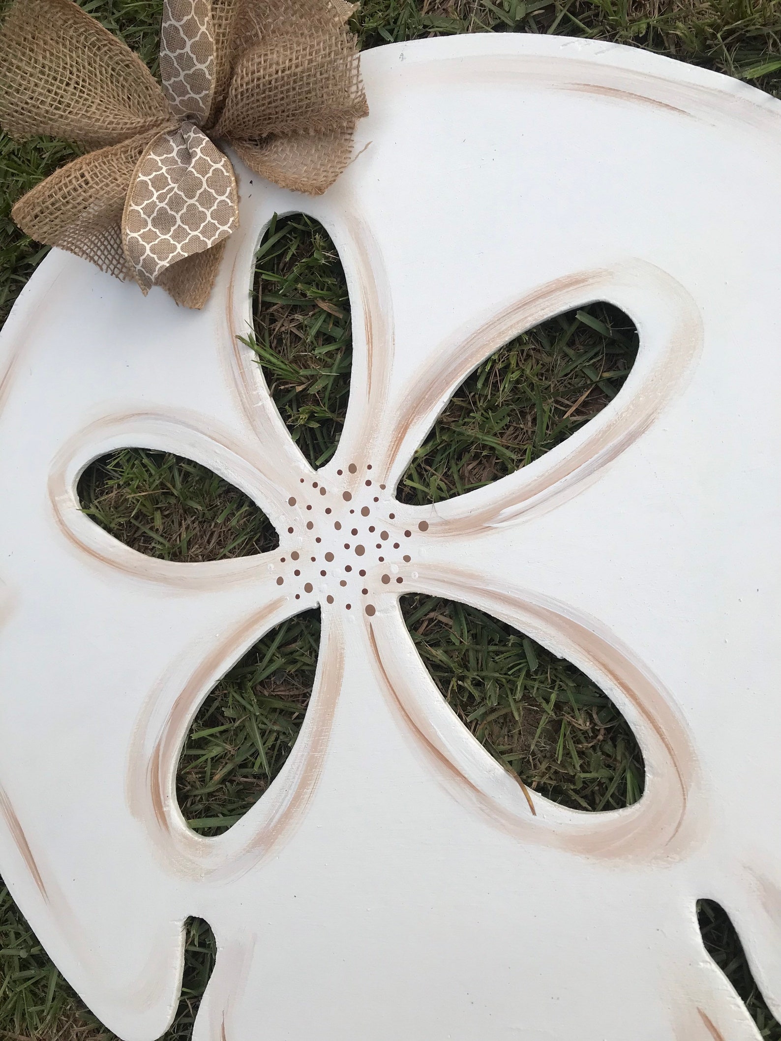 Sand Dollar Door Hanger Beach Door Hanger Beach Door Decor - Etsy