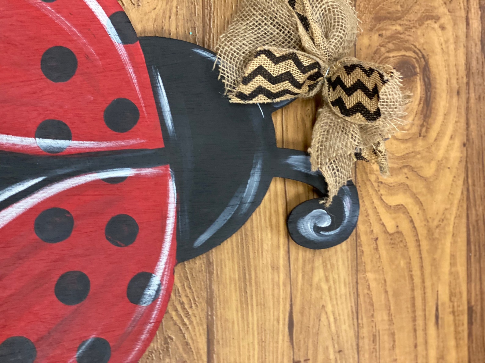 Ladybug Door Hanger Spring Bug Door Hanger Summer Bug Door - Etsy