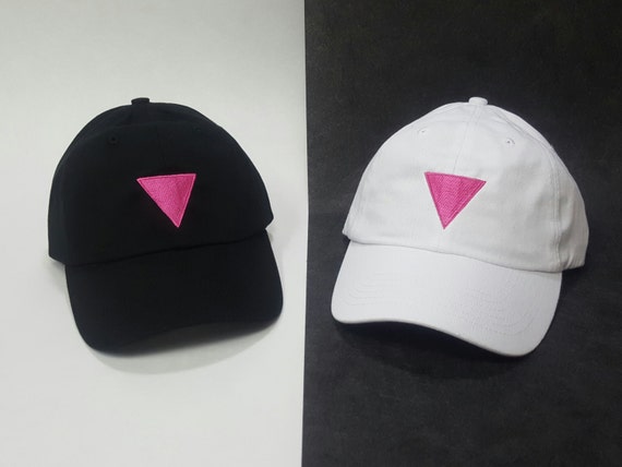 Pink Triangle Cap | Etsy