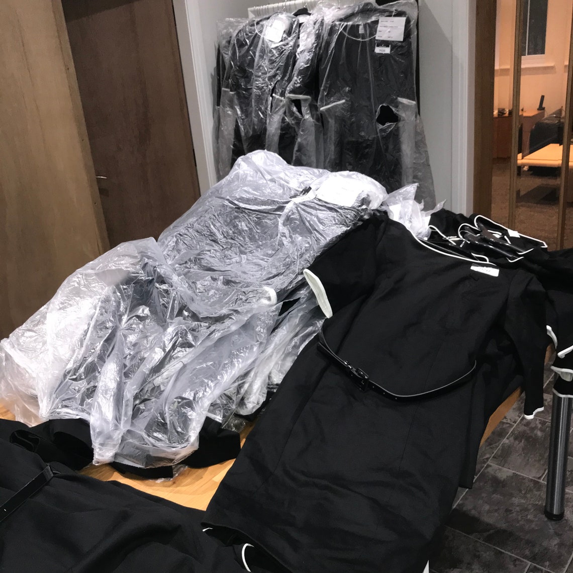 New Black JASPER CONRAN Work or Formal Dress With PVC Belt Size 12 R - Etsy