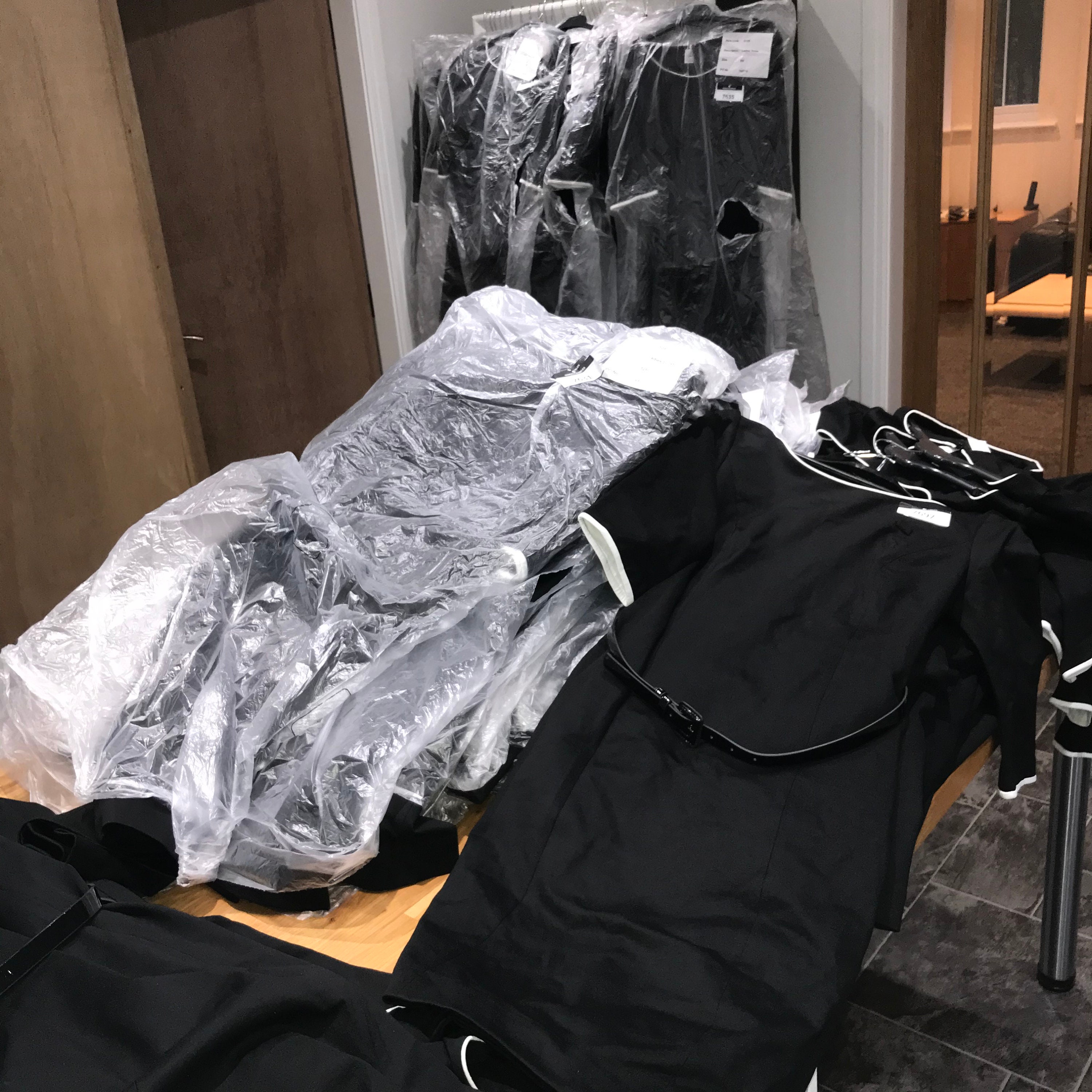 New Black JASPER CONRAN Work or Formal Dress With PVC Belt Size 12 R - Etsy