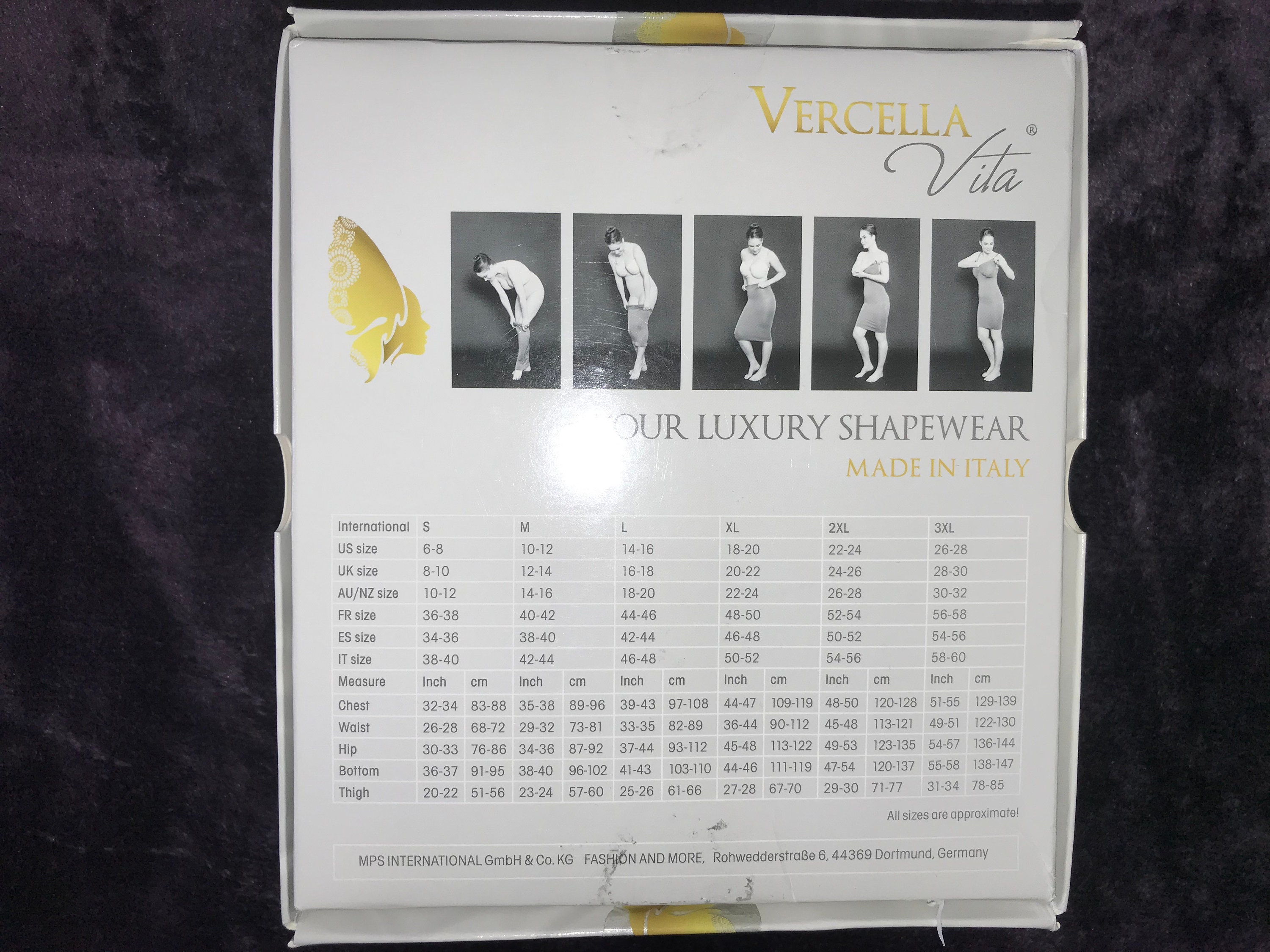 Vercella Vita Medium Control Cami Shapewear Shiny Feather String Design ...