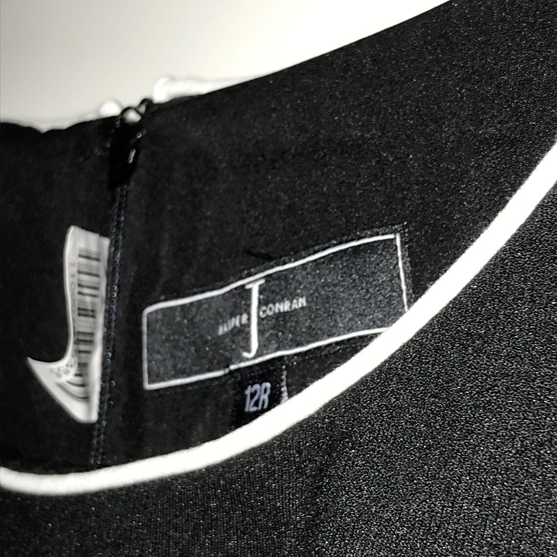 New Black JASPER CONRAN Work or Formal Dress With PVC Belt Size 12 R - Etsy