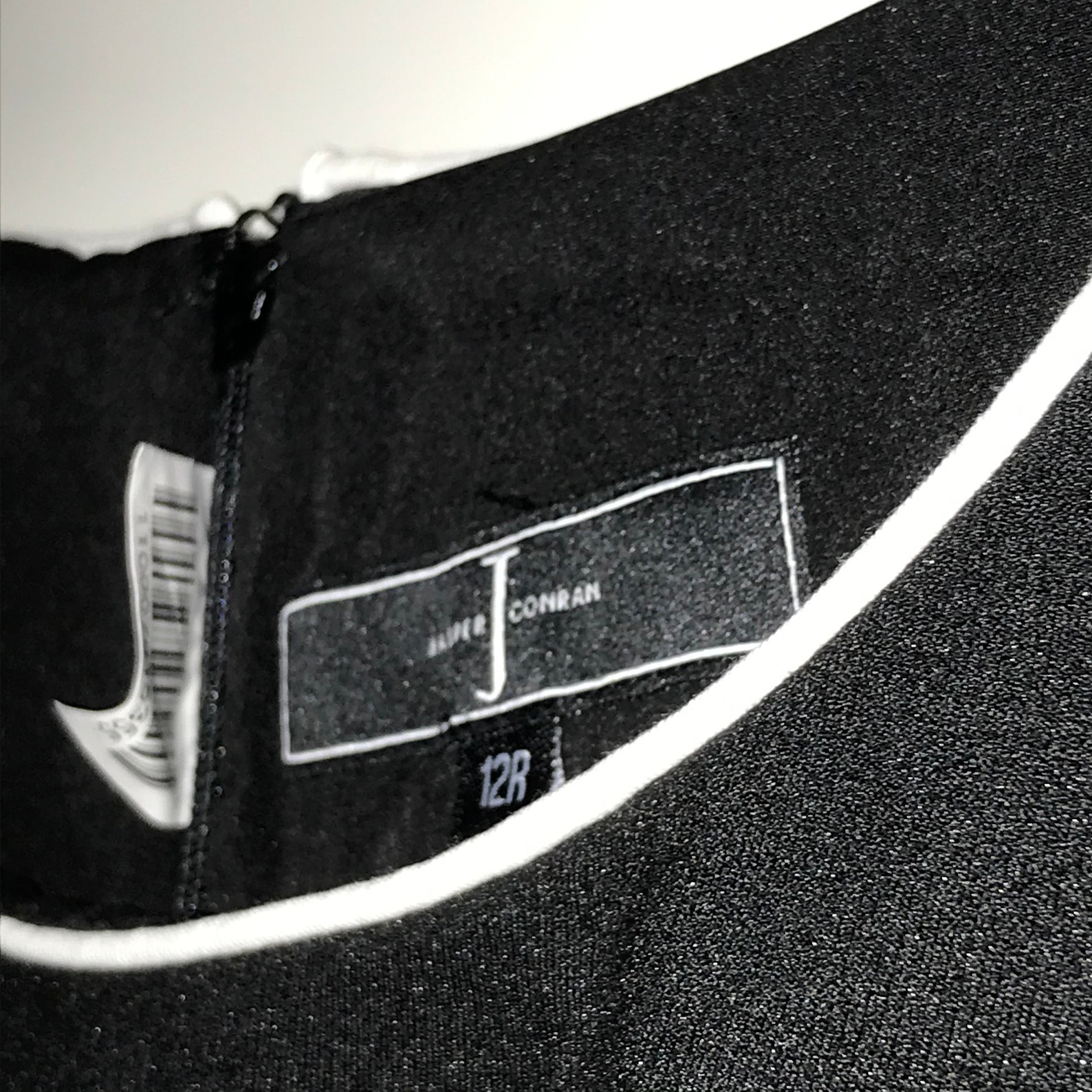 New Black JASPER CONRAN Work or Formal Dress With PVC Belt Size 12 R - Etsy