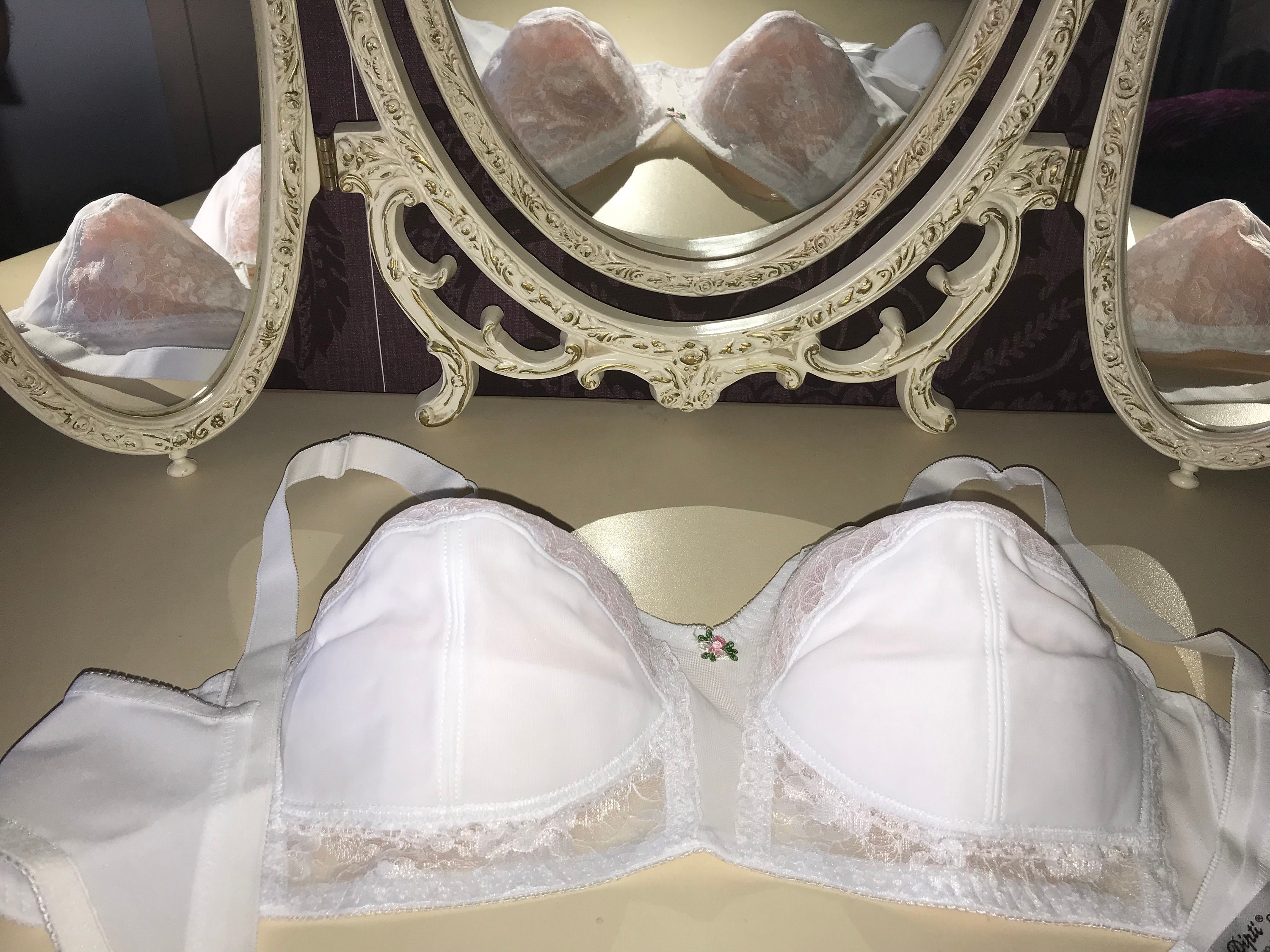 New Vintage Original Dipti Gemm Bra Non Wire 34 Dd RJ162 PIN UP Support ...