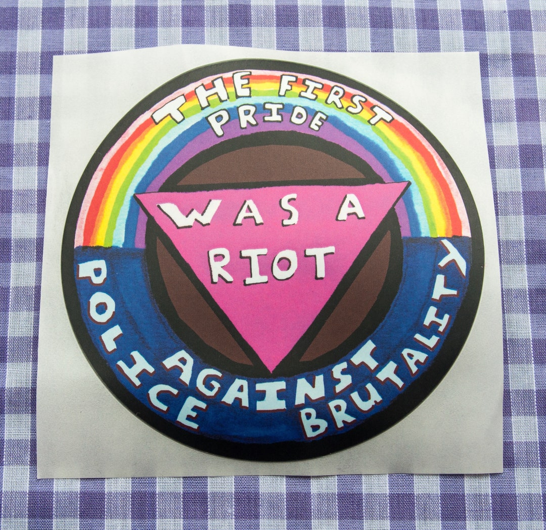 Pride is A Riot Sticker - Etsy