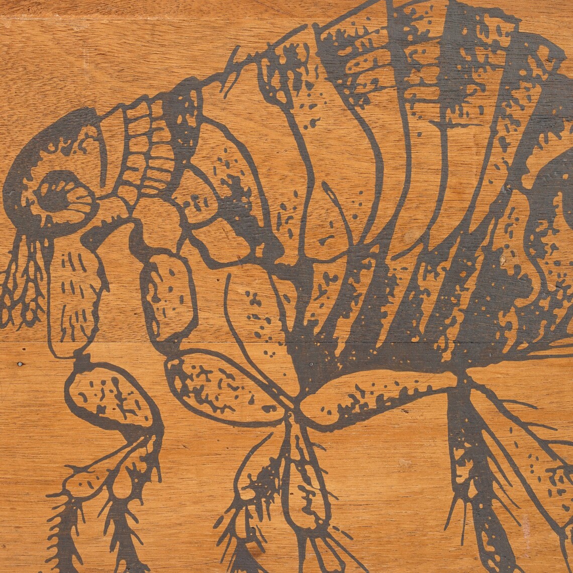 Hand Drawn Artist Box Flea Artist Box Vintage Artist Box - Etsy