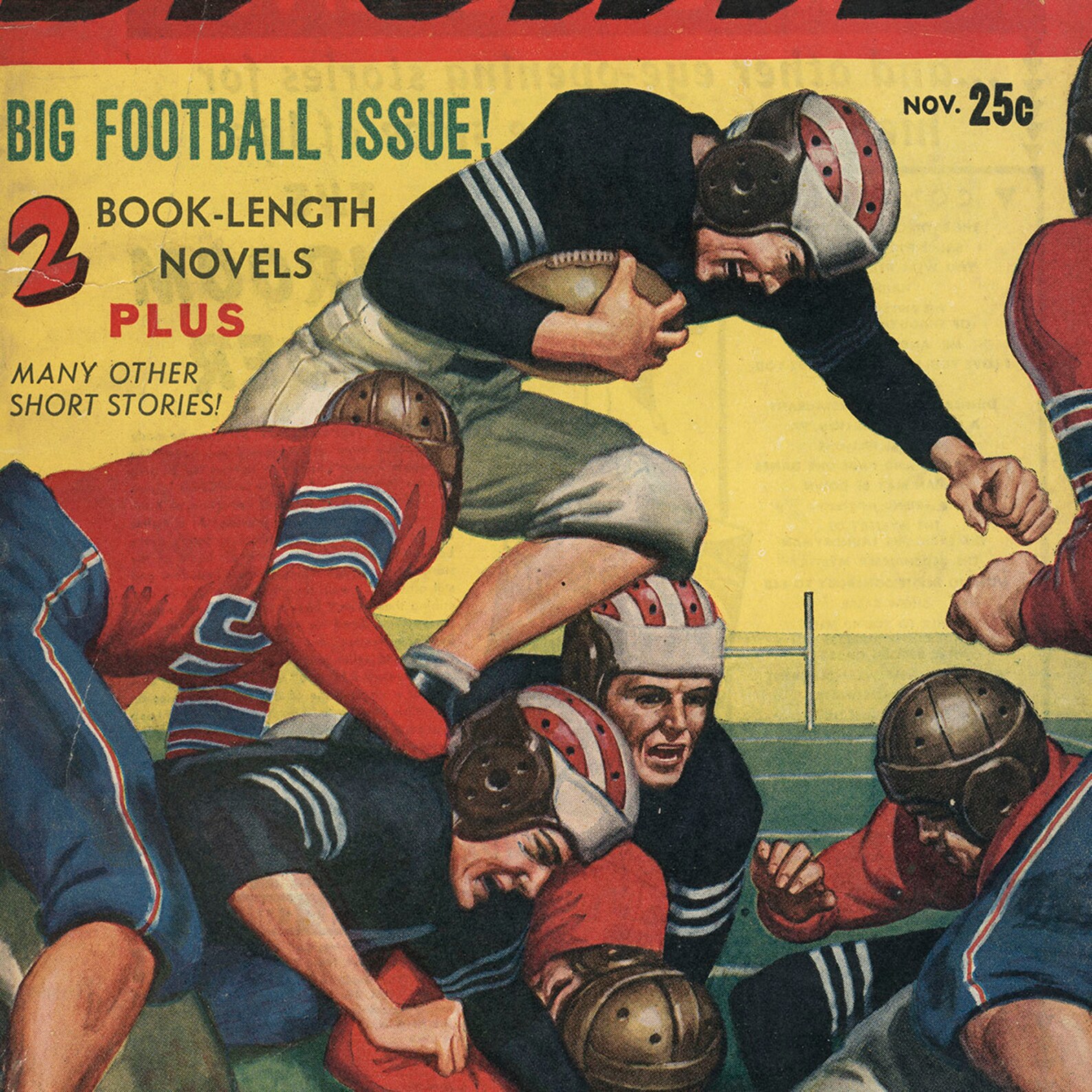 1947 Big Book Sports Magazine Archival Print Vintage Sports - Etsy