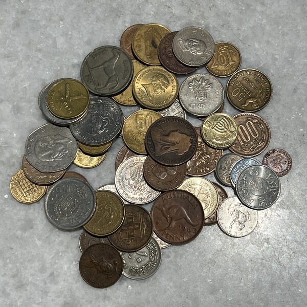 Foreign Coins - Etsy