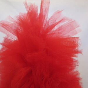 Red Tulle Tabletop Tree - Etsy