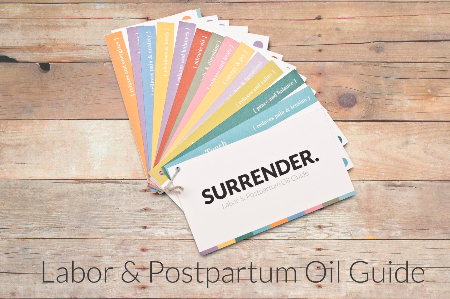 Essential Oil Guide Reference Cards for Labor and Postpartum - Etsy