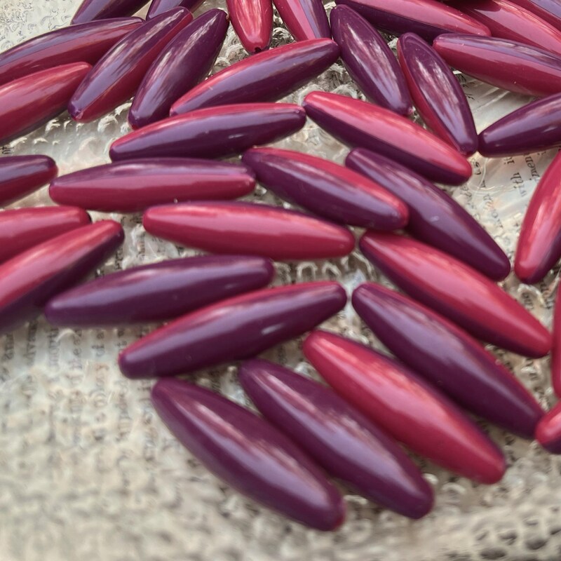 Oval Plastic Beads - Etsy