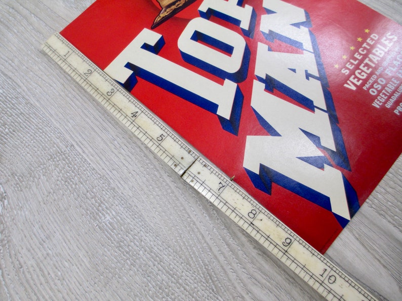 SALE Very Rare 1940s Top Man Label Vintage Printers Sample | Etsy