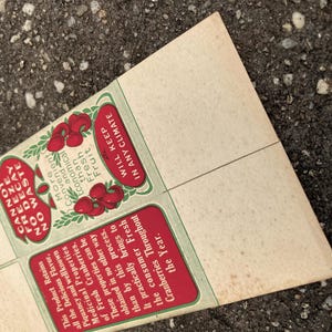 Old Cranberry Box Antique 1906 Vintage Cranberries Cardboard Old ...