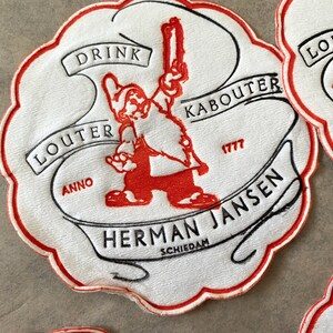 8 Vintage Gnome Paper Coasters Retro Elf Dwarf German Beer Germany ...