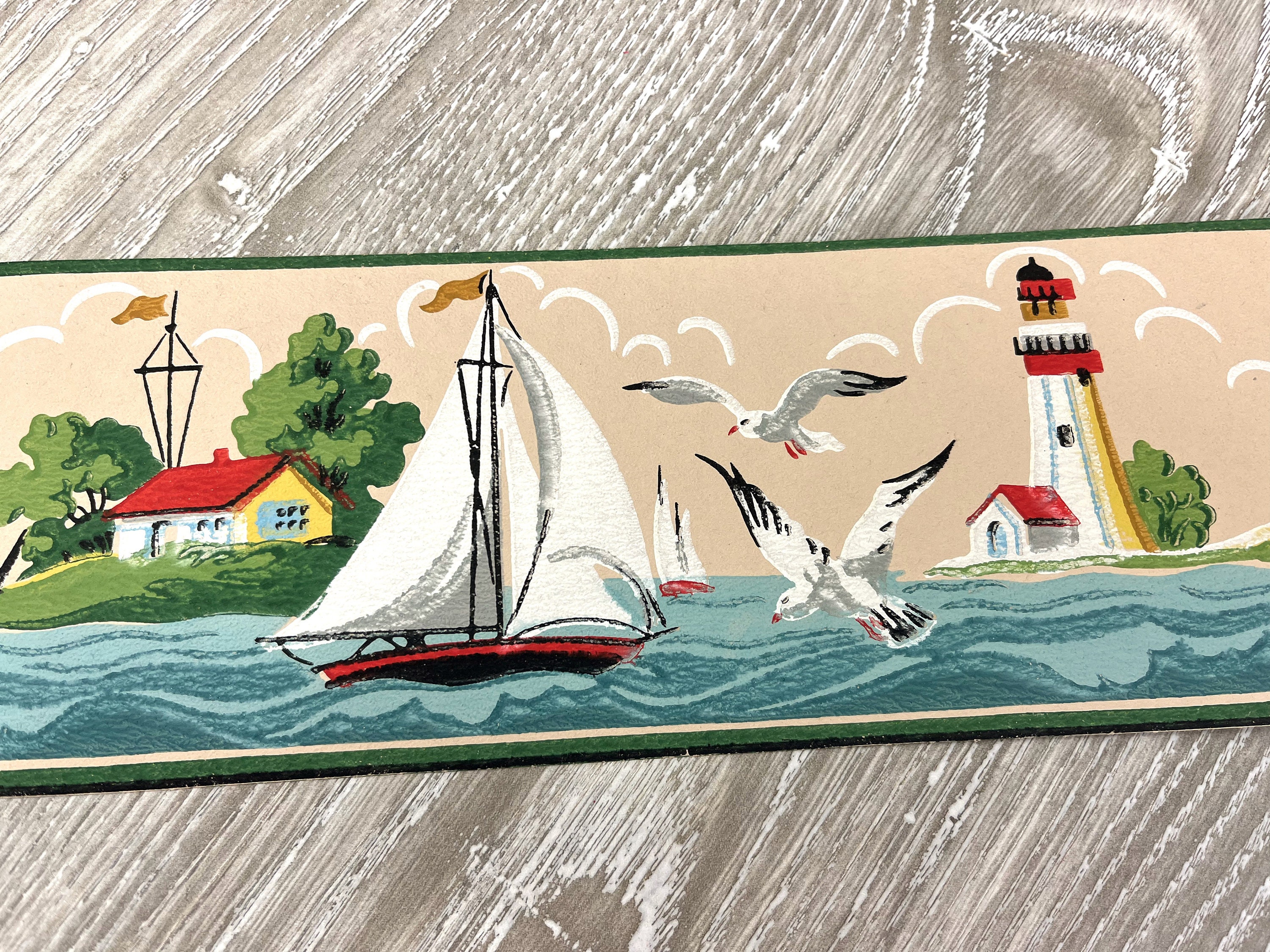 Nautical Wallpaper Border